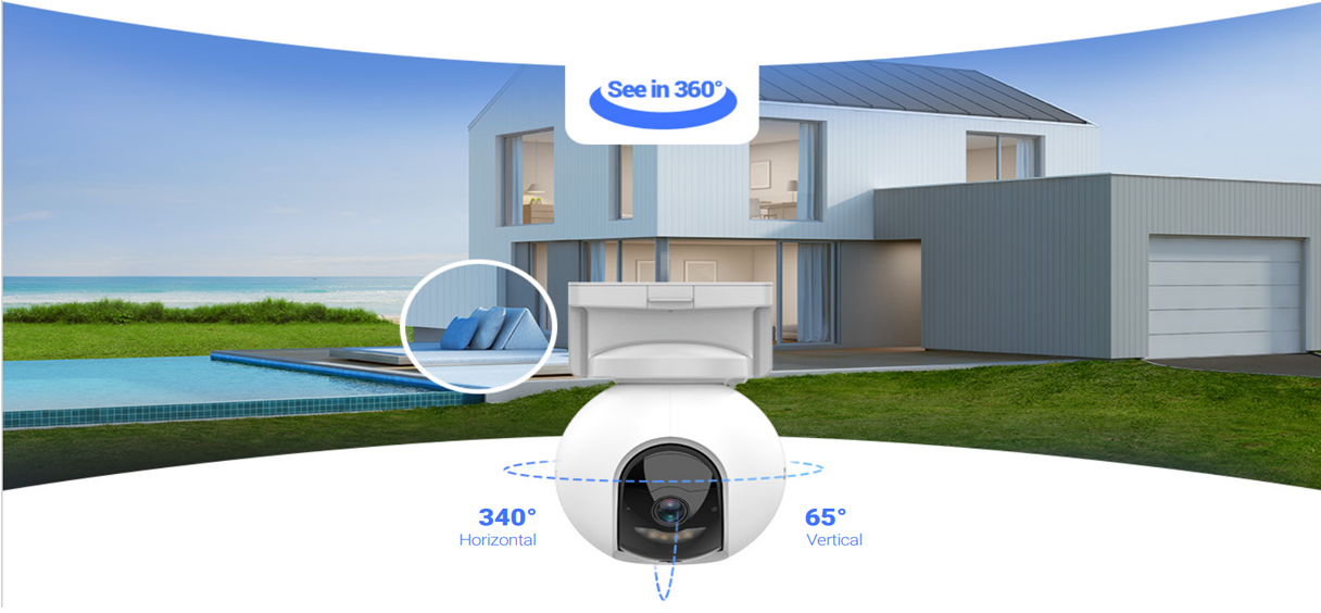 CAMARA IP EZVIZ CS-HB8-R100-2C4WDL | Hommax SmartSD