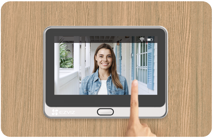 VIDEOPORTERO EZVIZ CS-DP2-A0-6E2WPFBS | Hommax