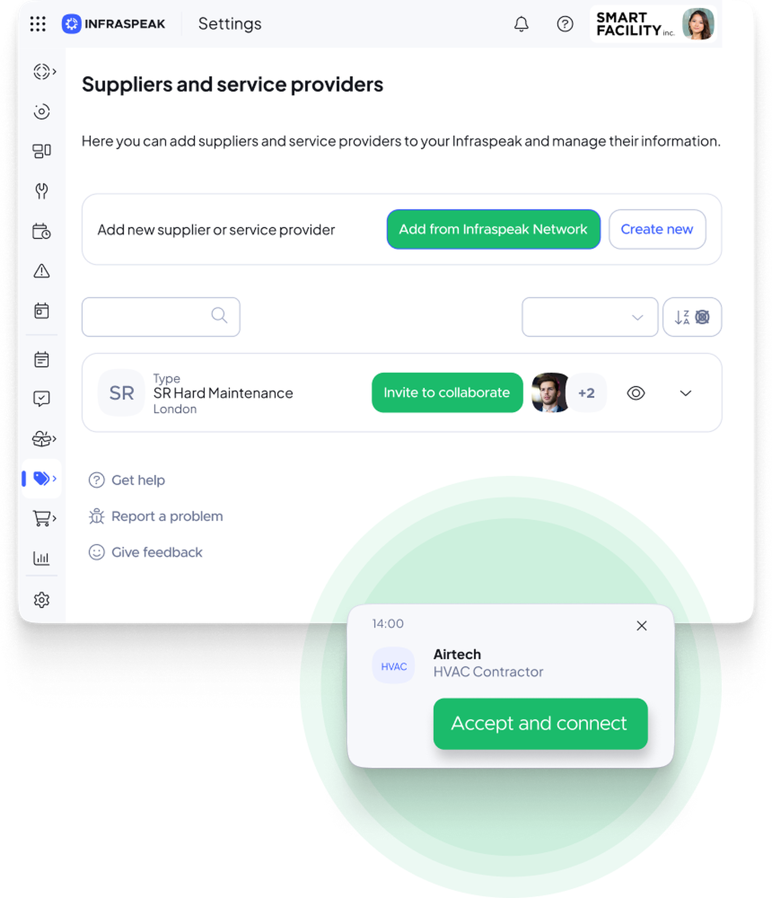 Infraspeak Network™ • Infraspeak