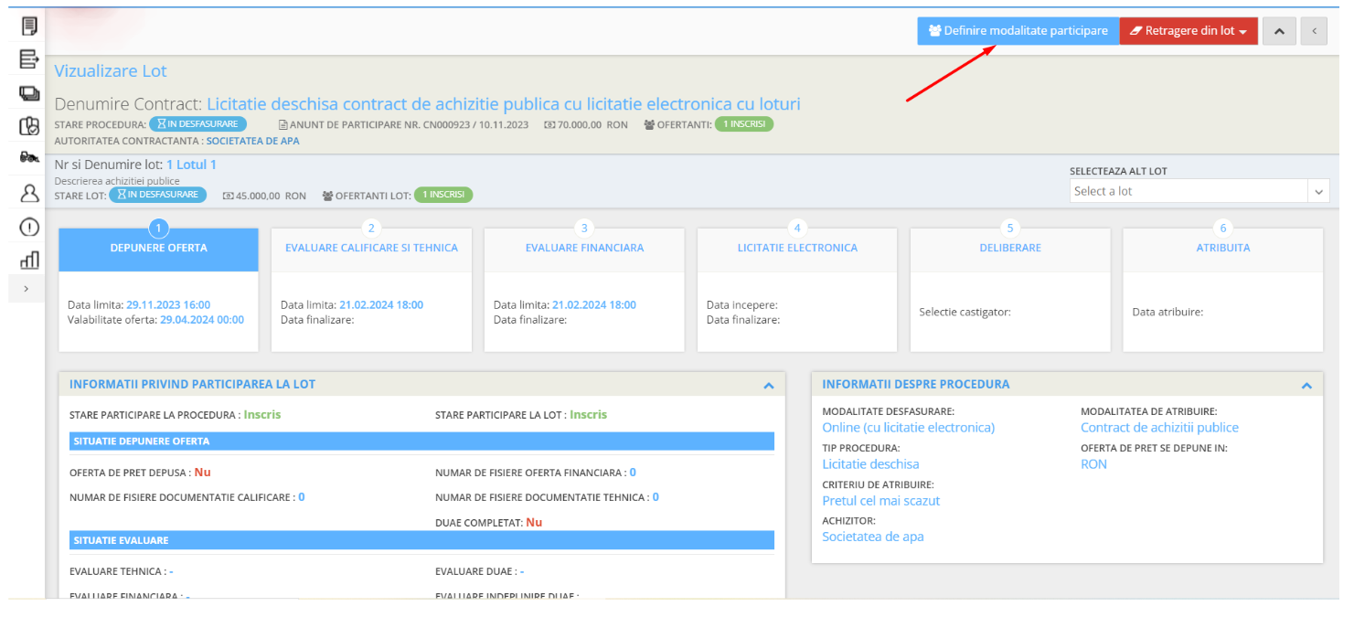 eForms, ghid modificari pentru ofertanti / participanti la licitatii pe ...