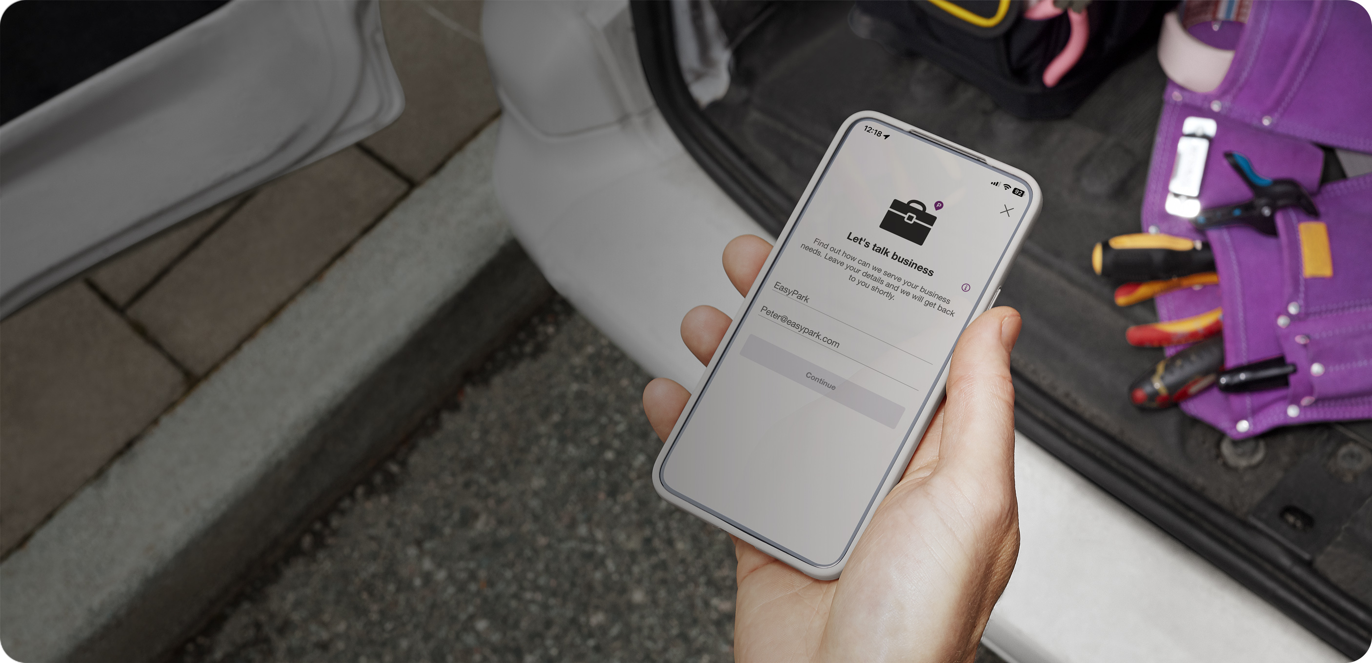 EasyPark – Vereinfachte Parkkostenverwaltung für Kleinunternehmen