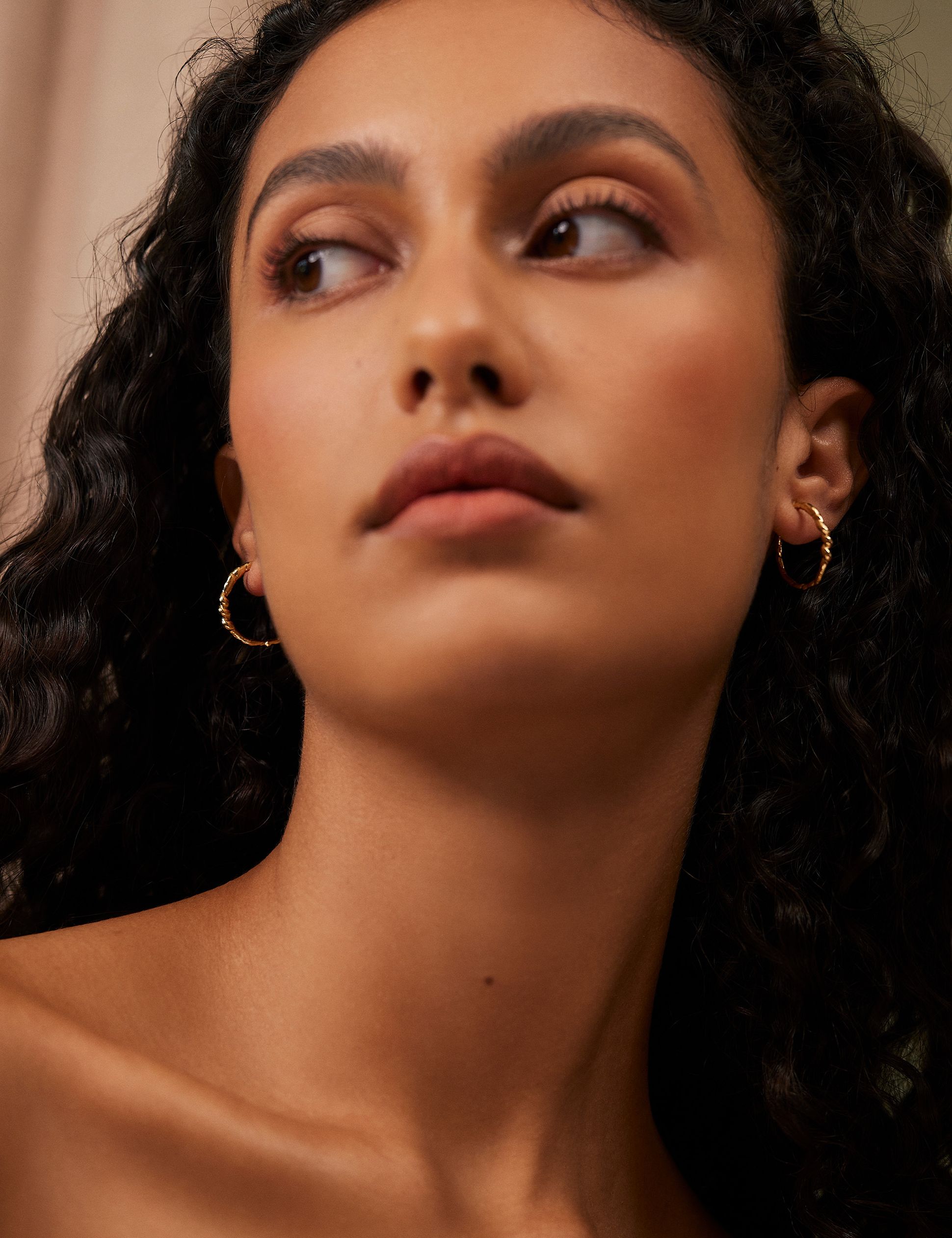 Iris hoop earrings - Louise Damas Paris