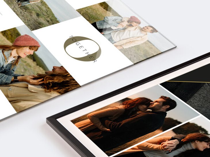 Custom Collage Prints: Create collages with your photos