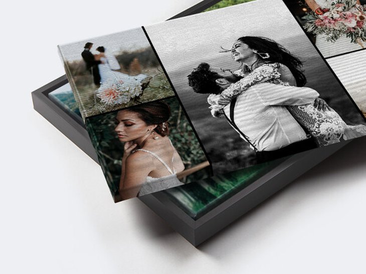 Custom Collage Prints: Create collages with your photos