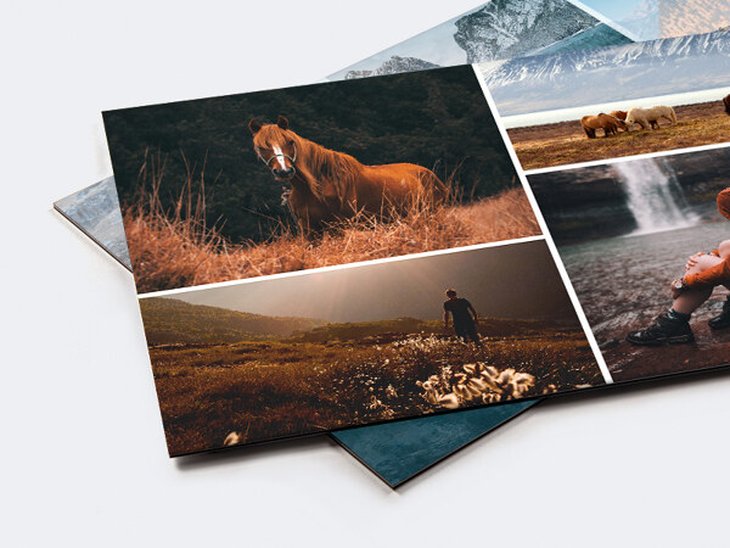 Custom Collage Prints: Create collages with your photos