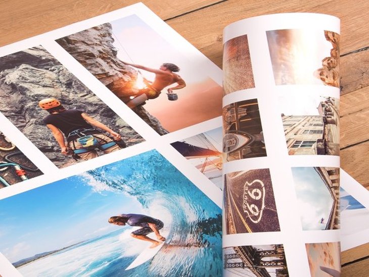 Custom Collage Prints: Create collages with your photos