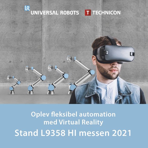 Mød Technicon og oplev automatisering med VR-briller | Universal Robots