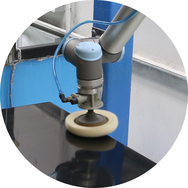 Cobots in finishing - collaborative robots