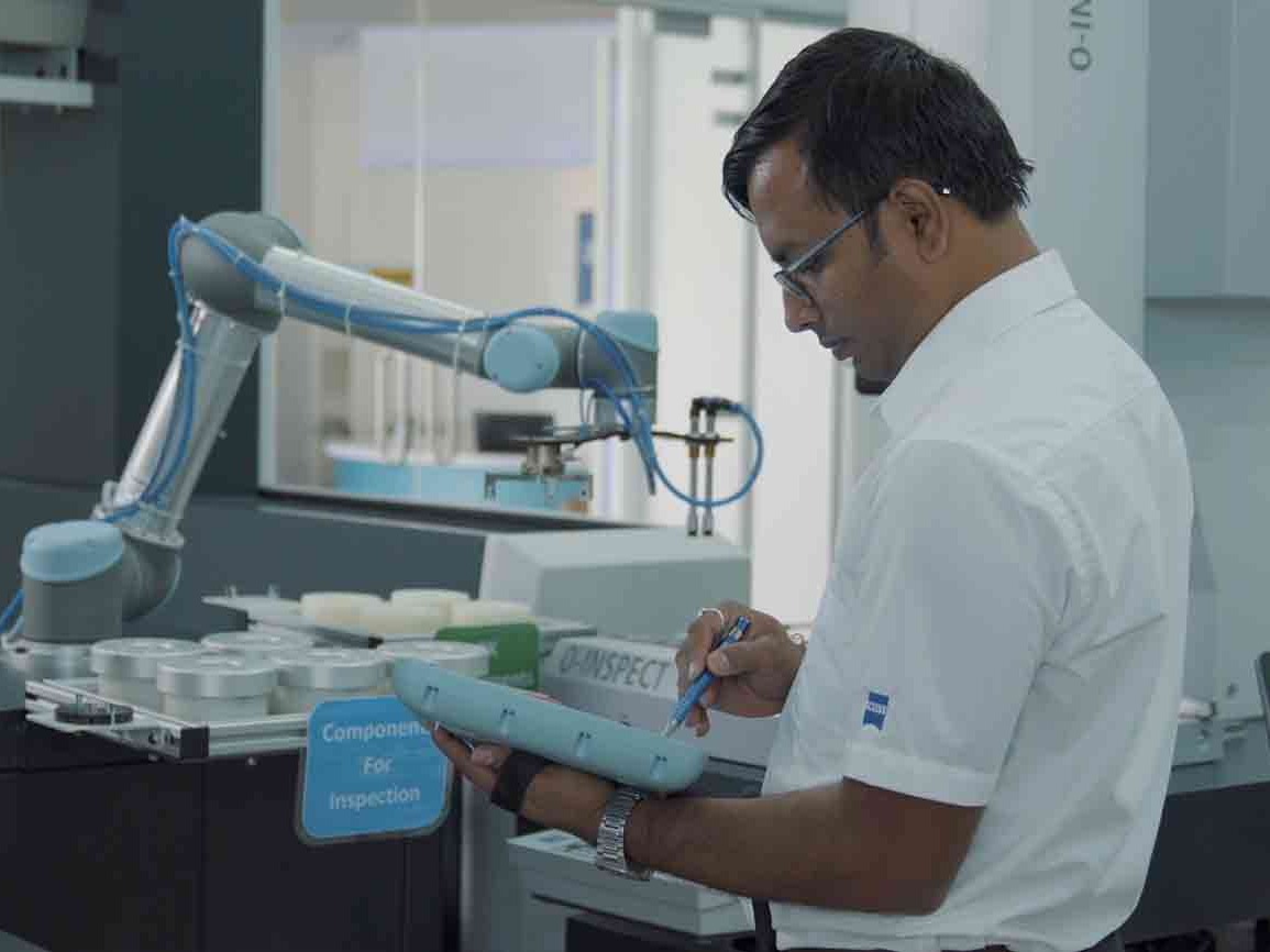 Carl Zeiss India - 24x7 Manufacturing Capability with cobots