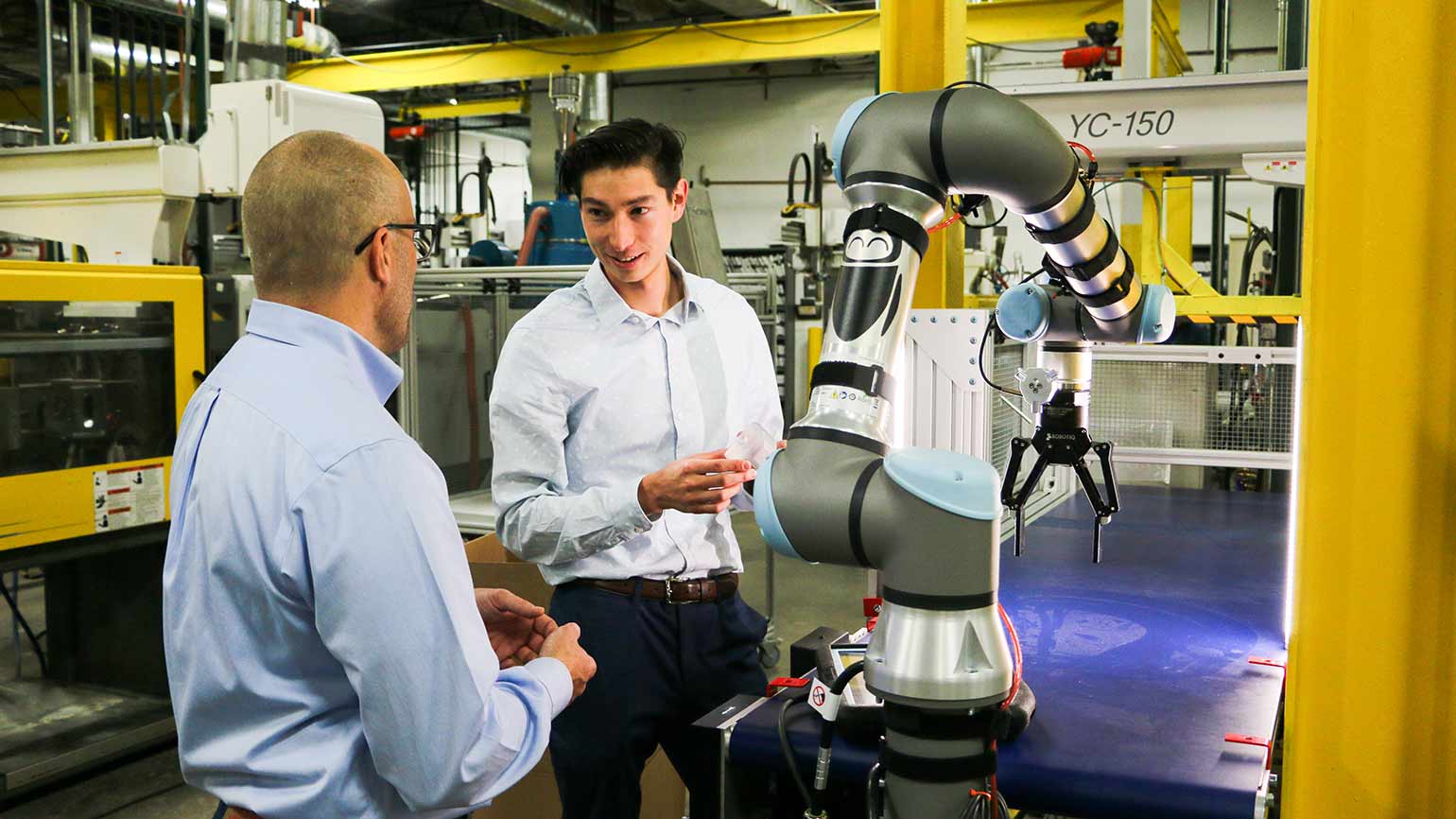 400% productivity increase | UR5 at AIM Processing | Cobot Case Stories