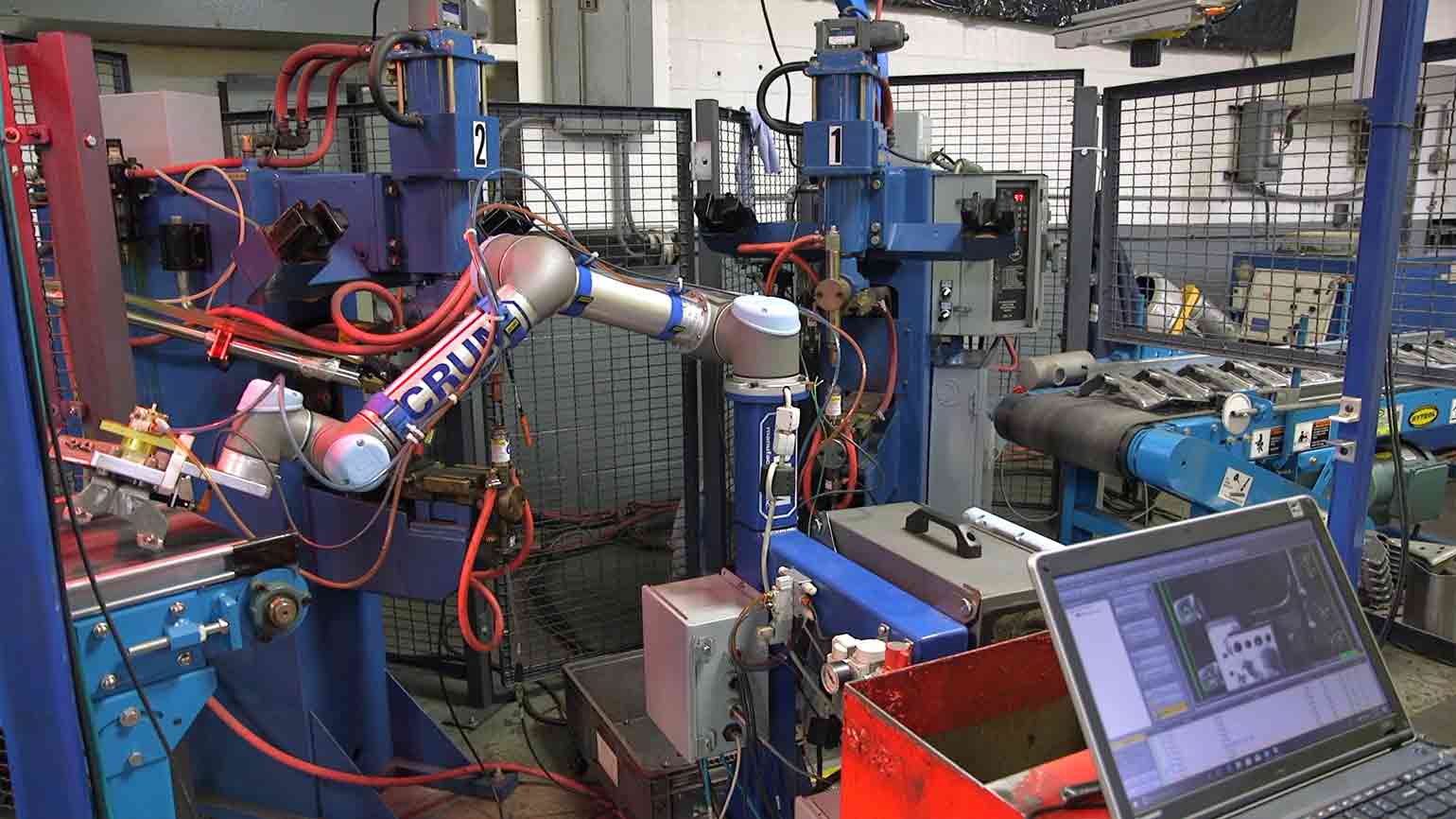 Collaborative Robots in Resistive Welding Application at T&W