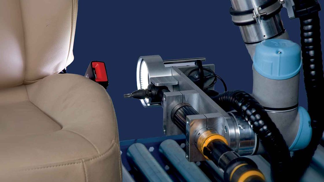 Robot technology speeds up assembly of car seats
