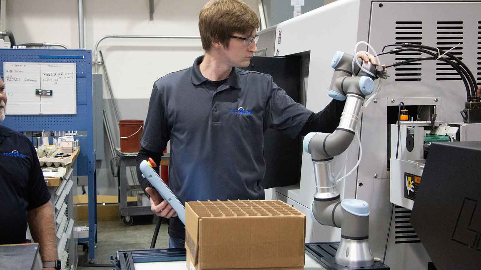 Production Doubled | UR3 at Tool Gauge | Cobot Case Stories
