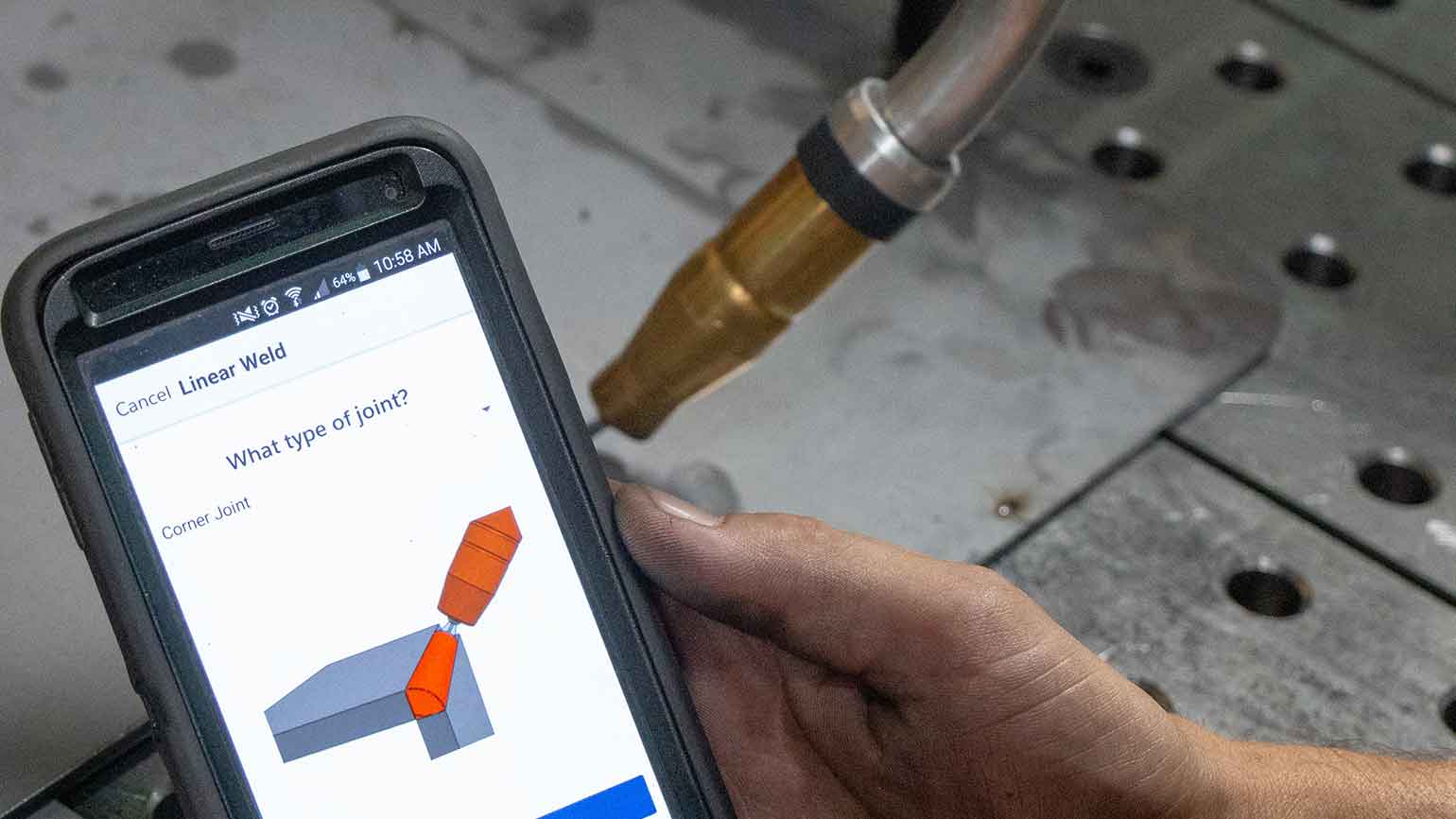 Arc (MIG) welding | UR10 at PMI | Cobot Case Stories