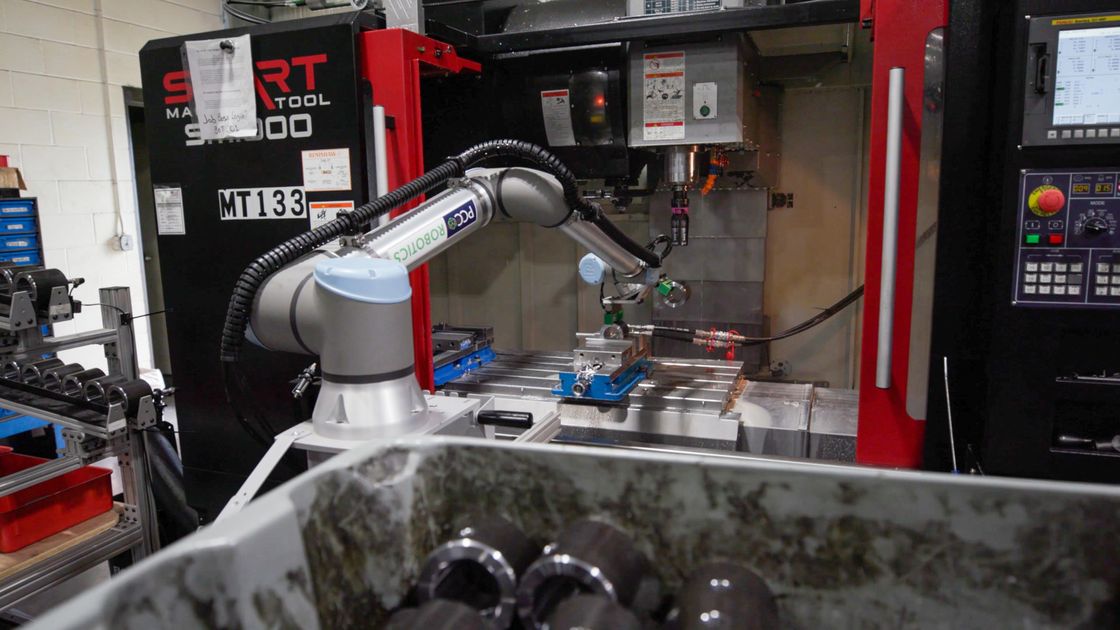 Versatile Machine Tending Cobot Is Quickly Redeployed to Meet Changing ...