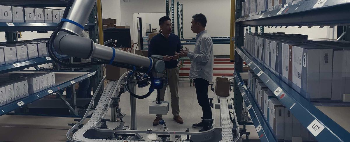 DCL Logistics uses UR robot to increase productivity