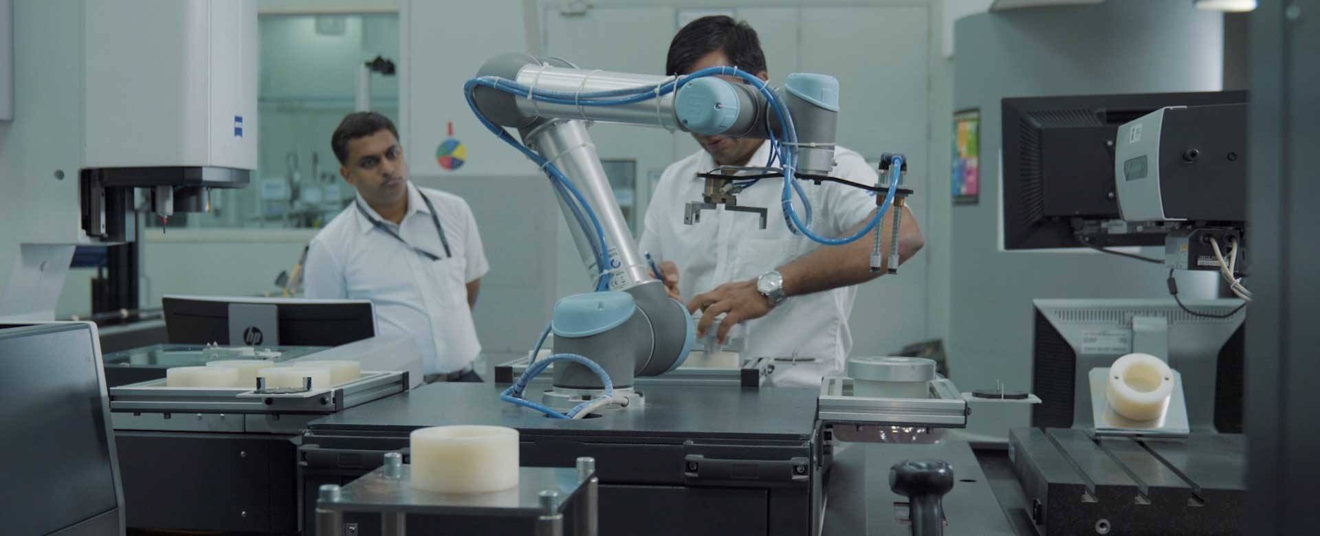 Carl Zeiss India - 24x7 Manufacturing Capability with cobots