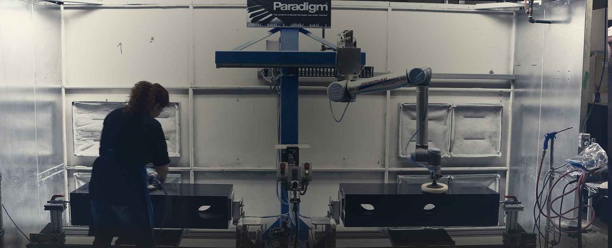Finishing | UR at Paradigm Electronics | Cobot Case Stories