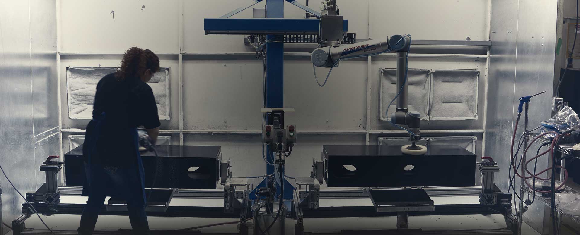 Finishing | UR at Paradigm Electronics | Cobot Case Stories