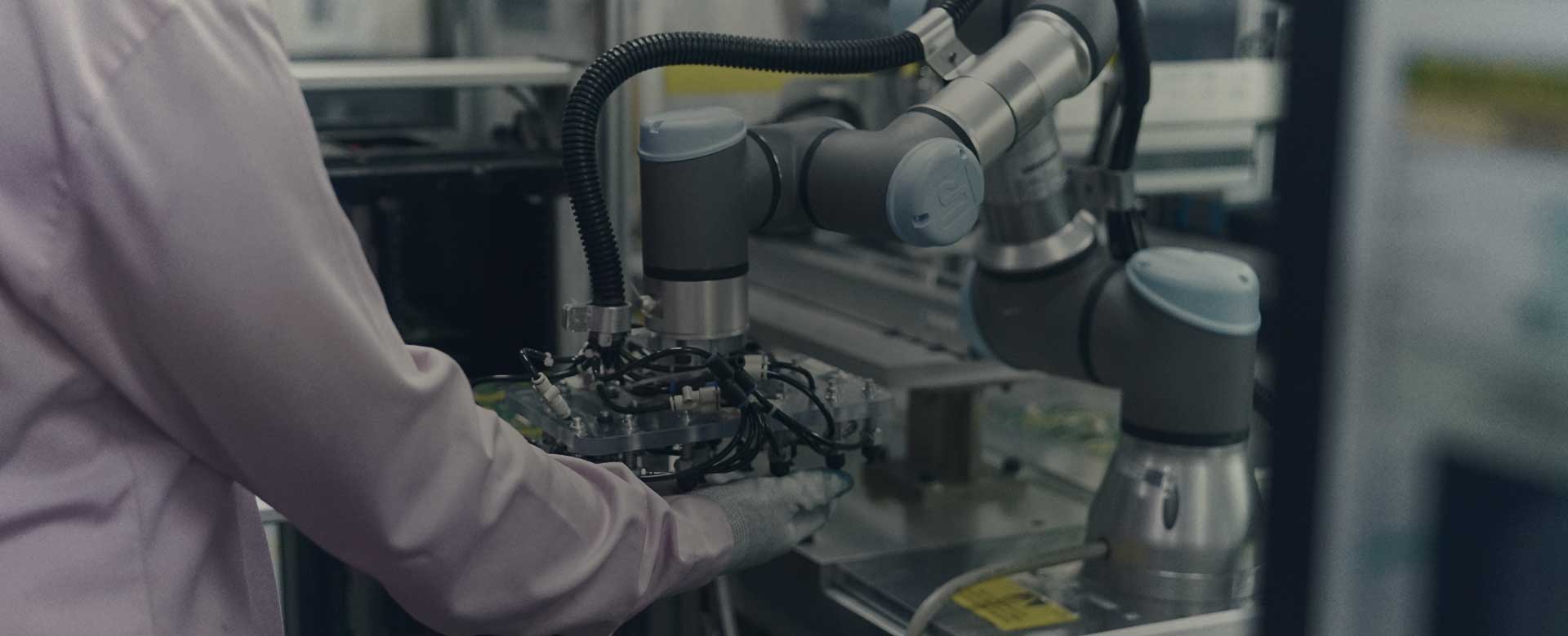 Screw Driving | UR3s PT JVC Electronics | Cobot Case Stories