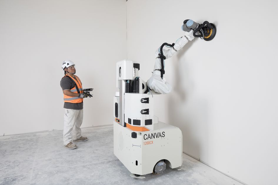 Drywall Finishing Robots Accelerate Construction Schedules