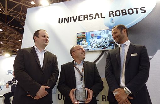 Universal Robots exhibits at The International Dairy
