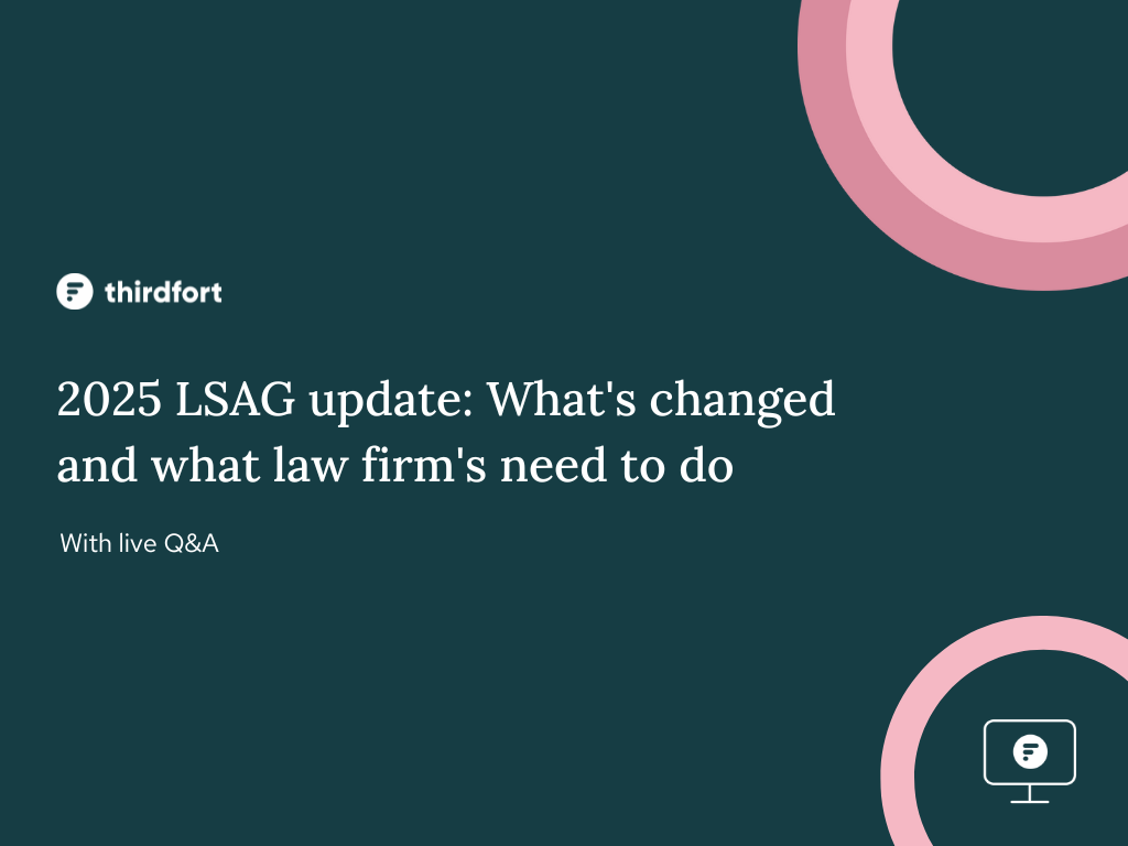 Watch now | Webinar - 2025 LSAG update: What's changed and what law ...
