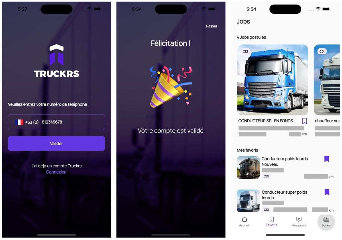 Truckrs : la start up qui secoue le secteur des conducteurs routiers