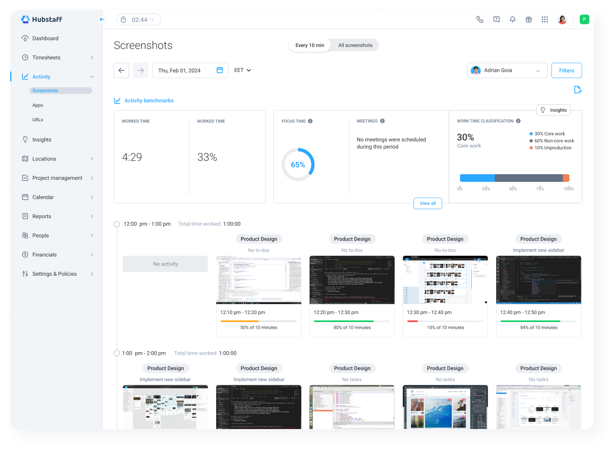 Active Collab Time Tracking Software | Hubstaff