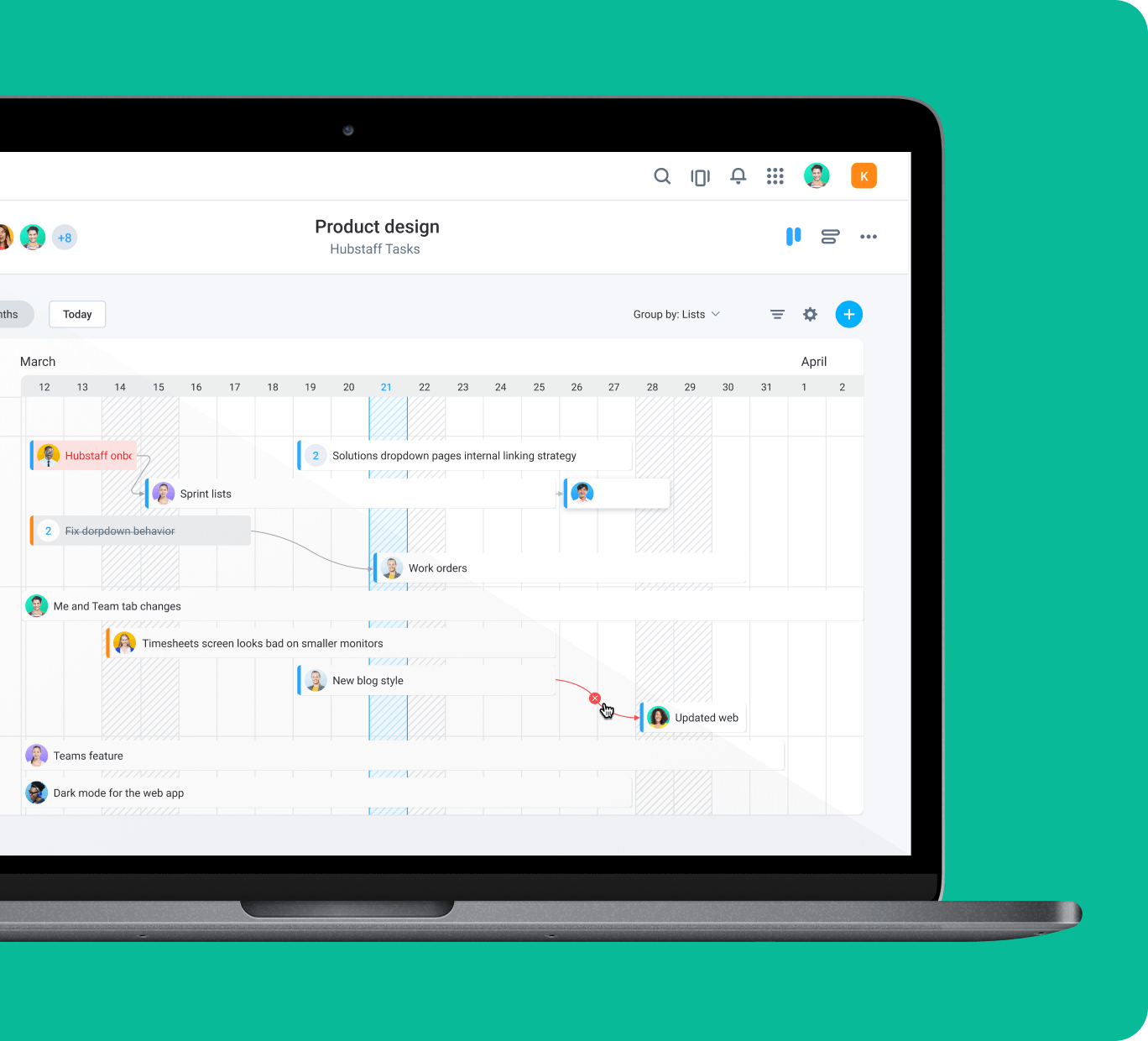 Simple Project Management Time Tracker | Hubstaff Tasks