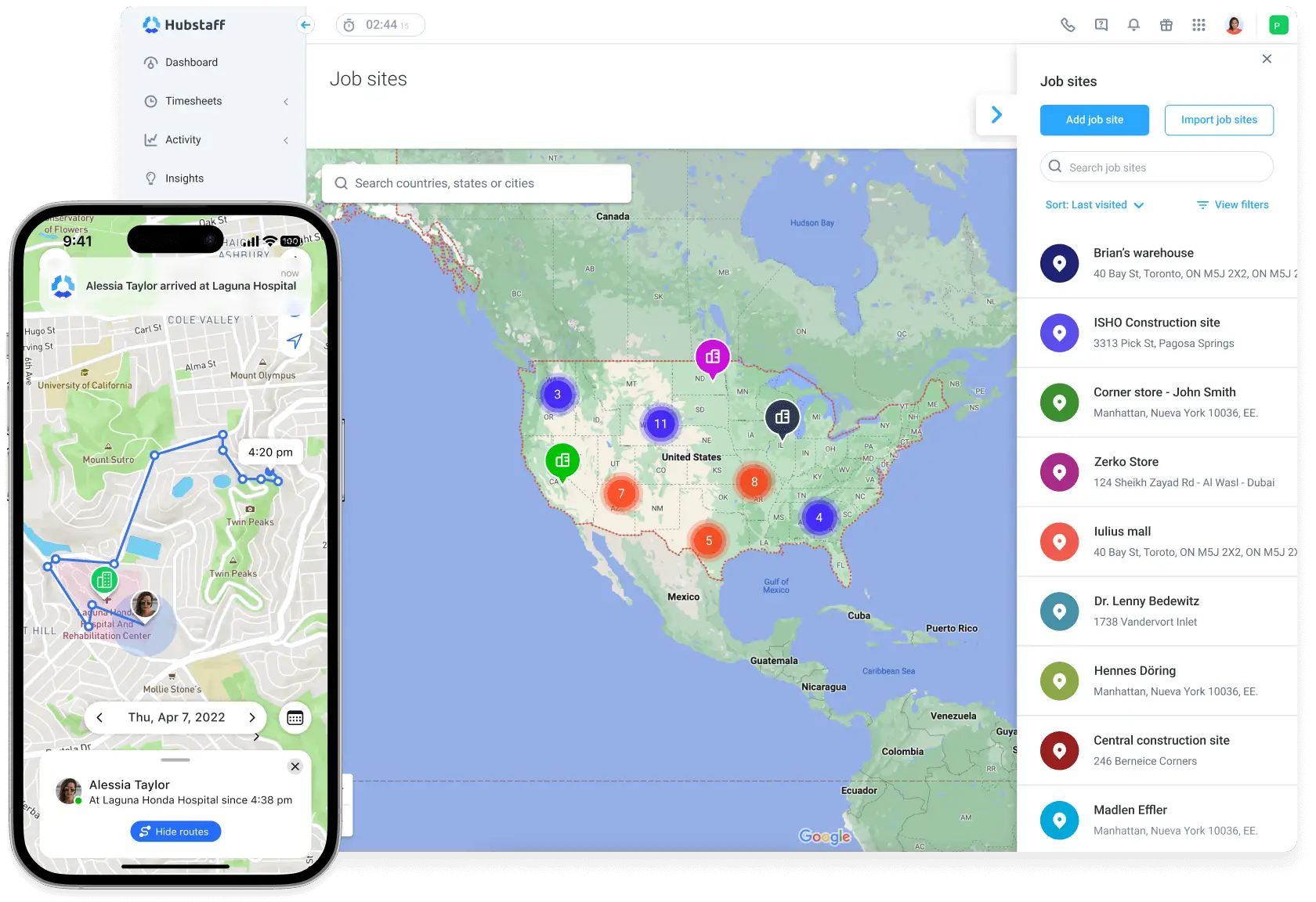 Geofenced Time Tracking | Hubstaff