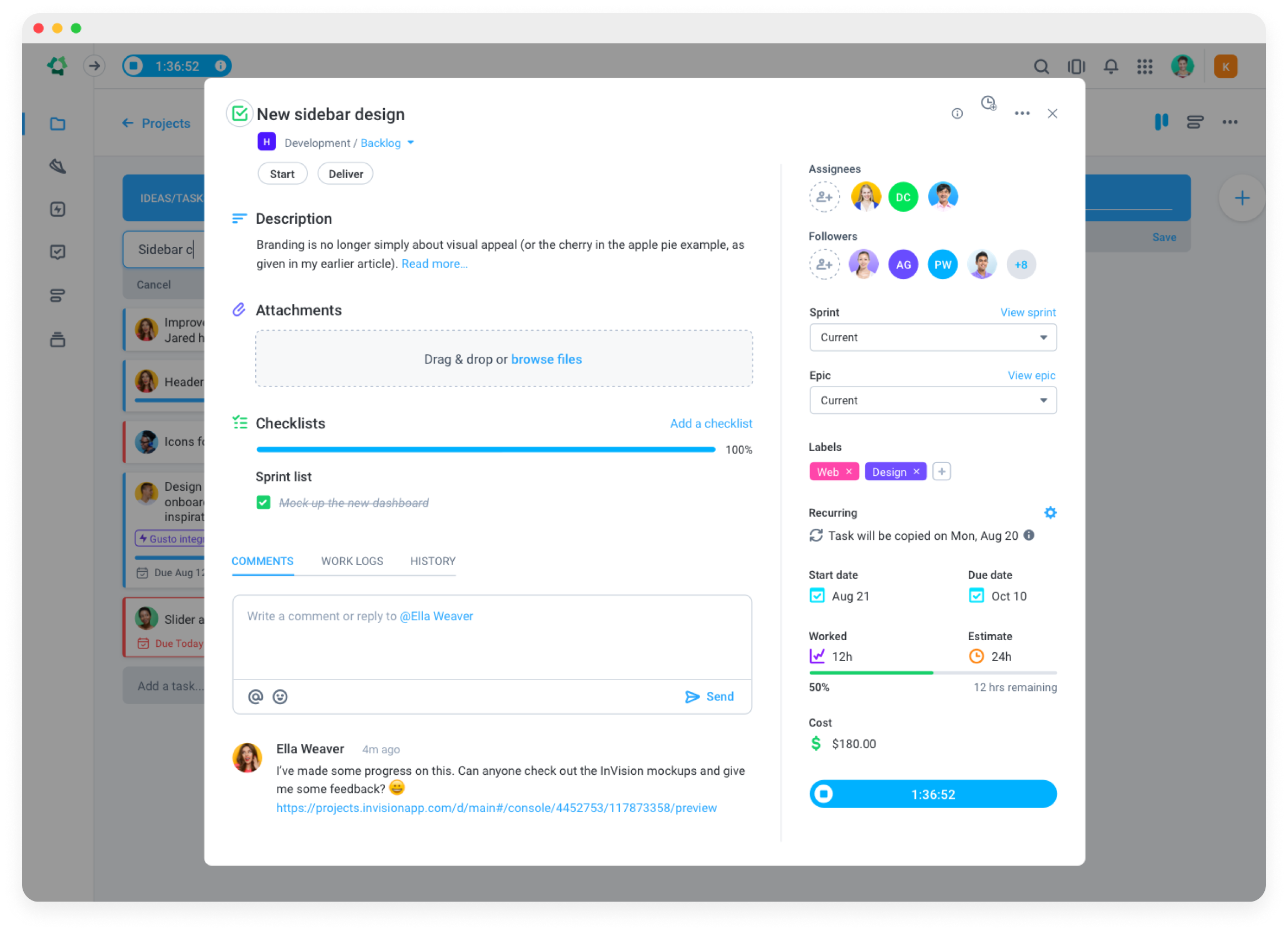Hubstaff Tasks | Easy Agile Project Management Software