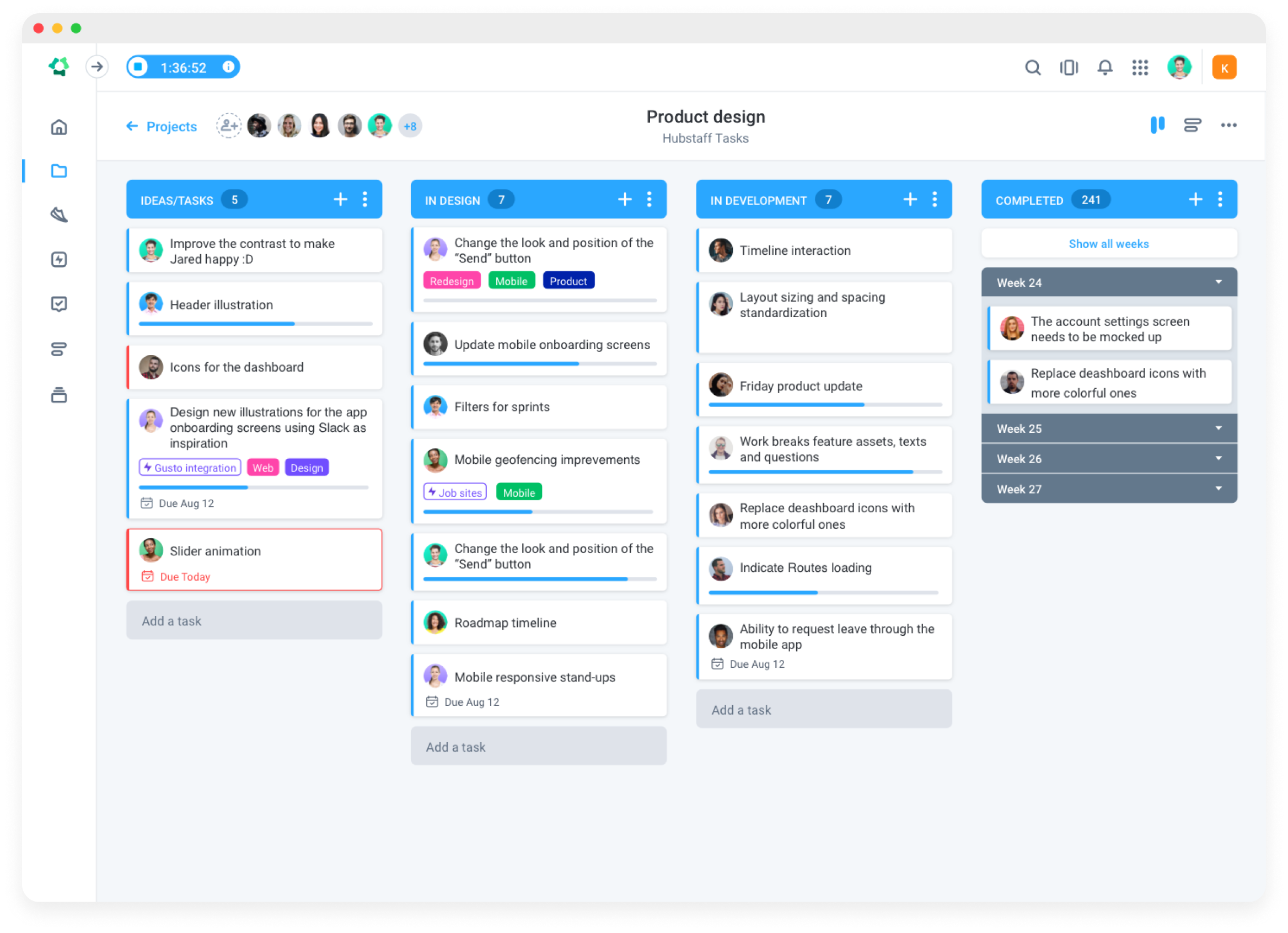 Hubstaff Tasks | Easy Agile Project Management Software