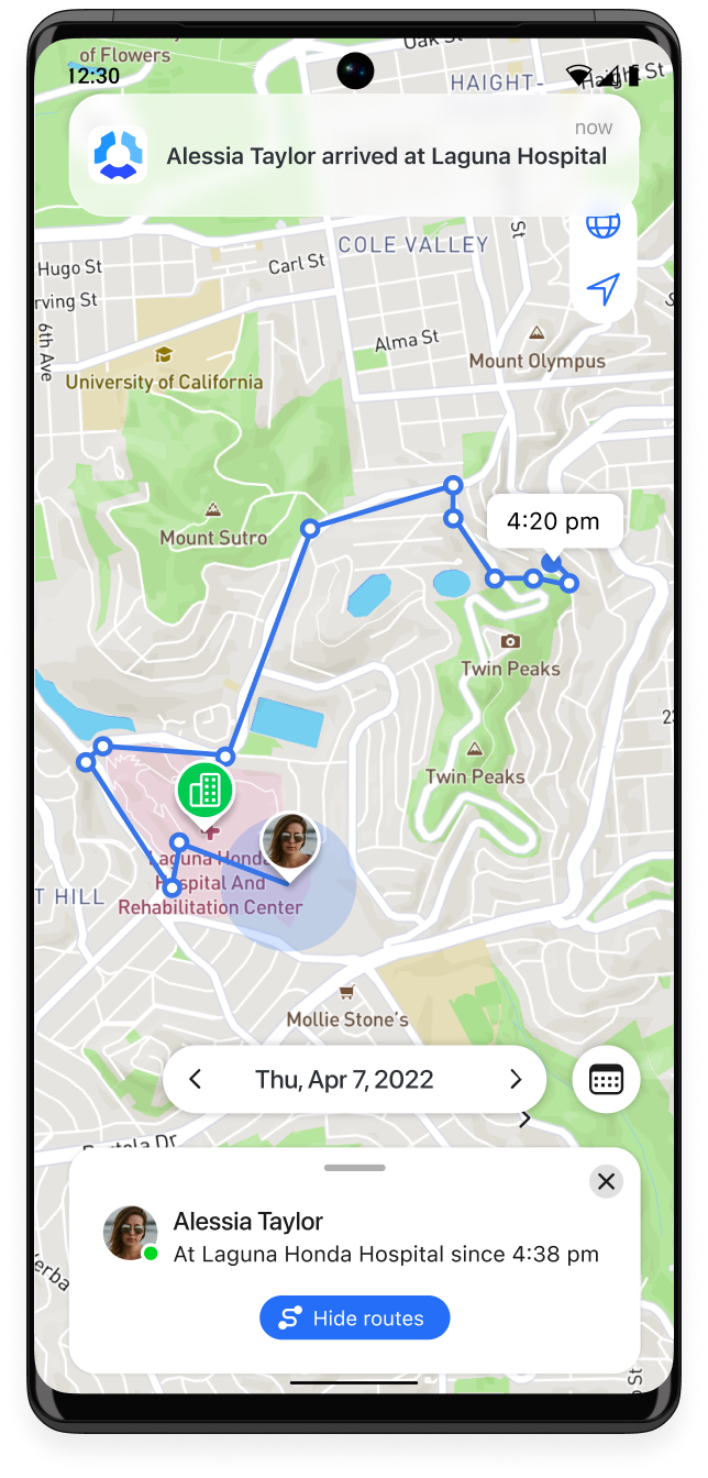 Android Time Tracking App