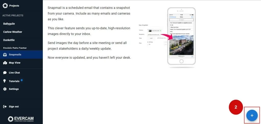 3) Choose day and time you would like to receive a snapshot from your ...