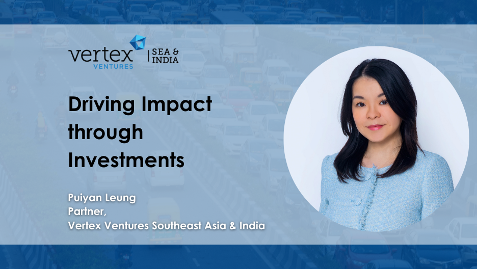 Driving Impact through Investments | Vertex Ventures SEA