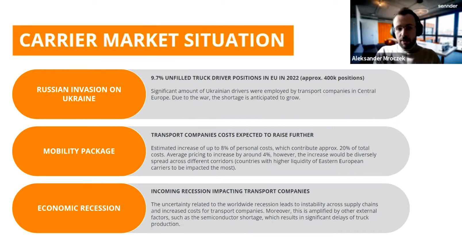 Webinar: Carrier capacity insights and strategies for shippers ...
