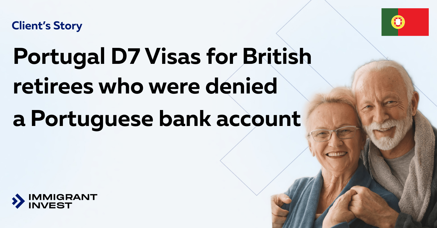 Denied Portugal D7 Visa for Bank Account Issues? Here's How to Move Forward