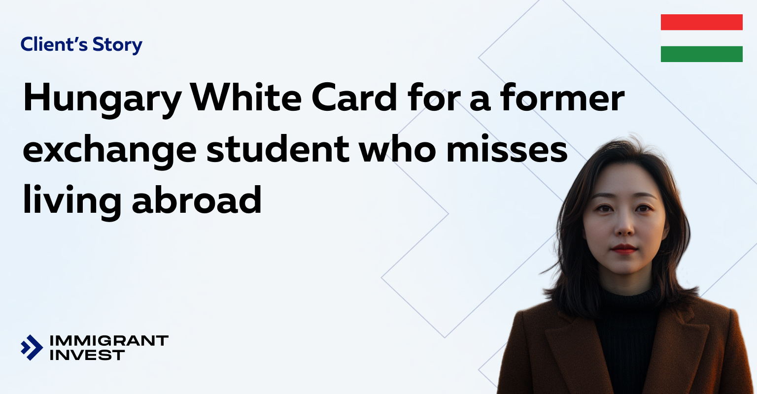 Hungary White Card: Residence in Hungary for a Digital Nomad from China