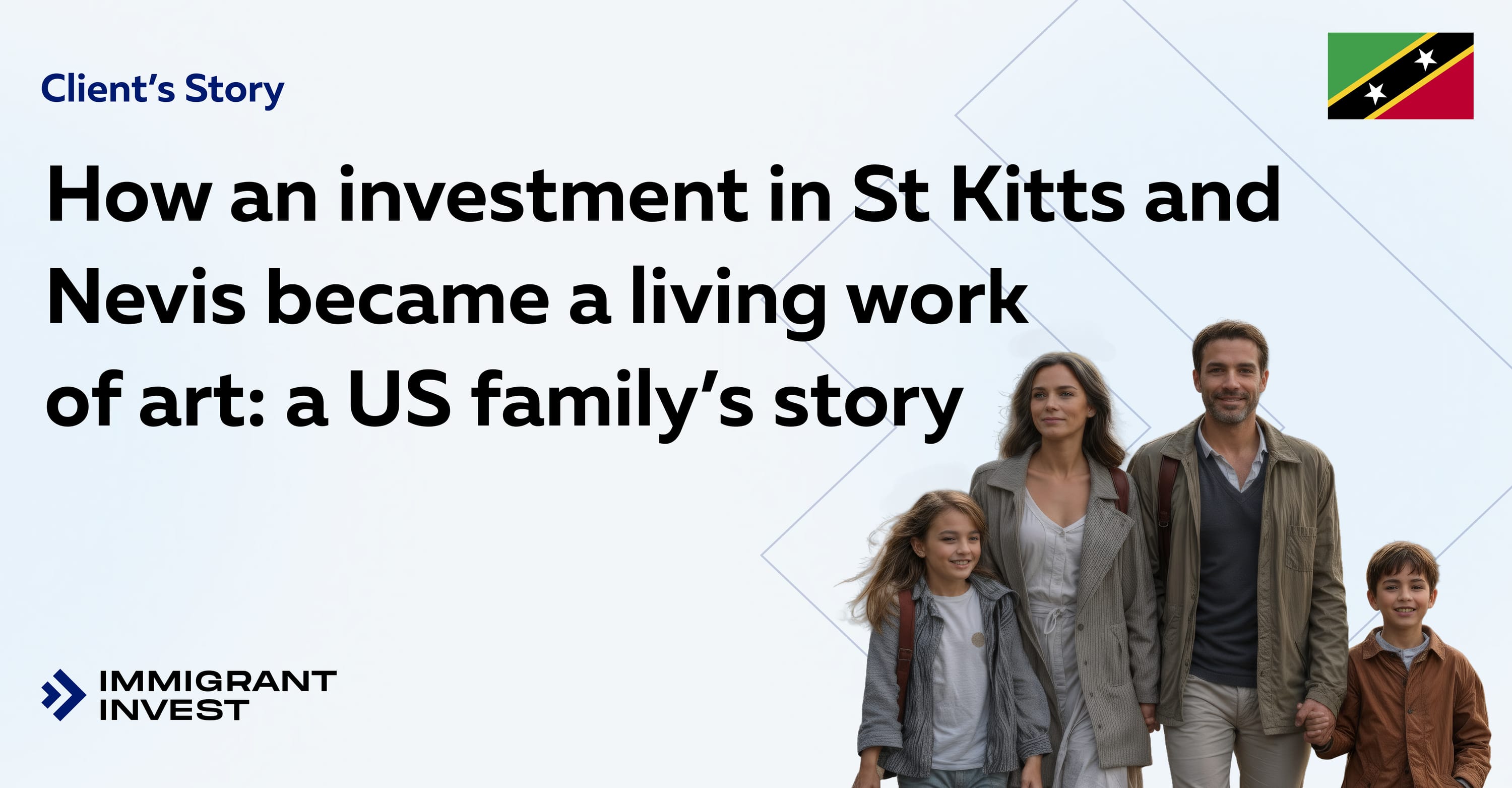 St Kitts and Nevis Citizenship Under Public Benefit Option for a US Family