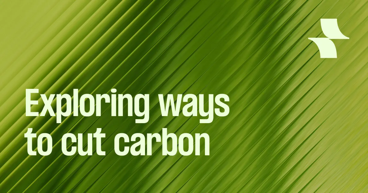 Mdtn - Exploring ways to cut carbon