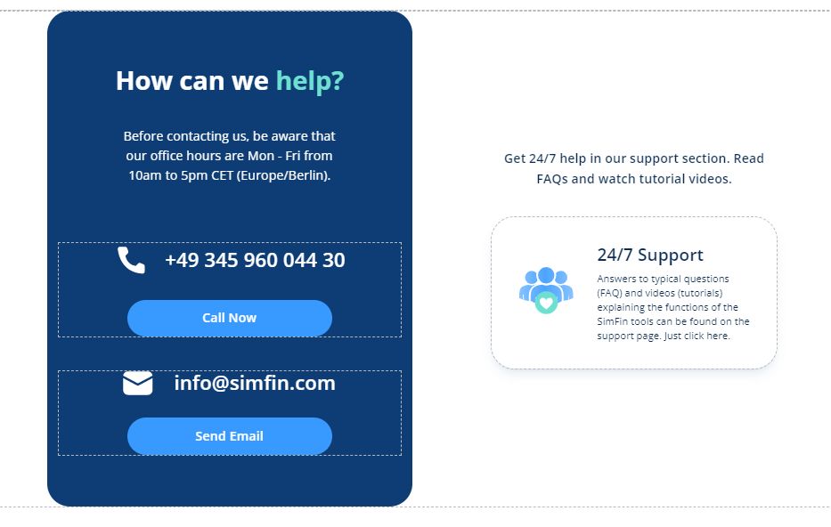 Contact SimFin Get In Touch With Our Team Today Contact SimFin Get In Touch With Our Team Today