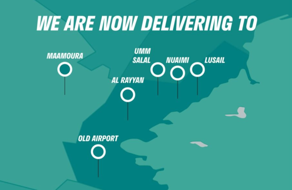 Deliveroo expands into new areas across Qatar
