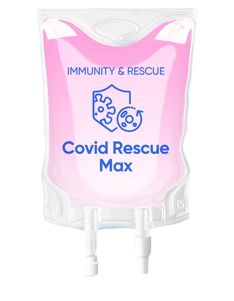 Covid Rescue Max IV Therapy - Mobile IV home infusion drip | HydraMed