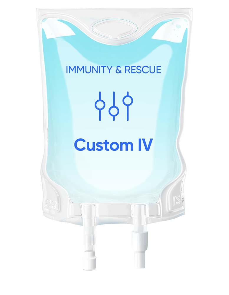 Custom IV Therapy - Mobile IV home infusion drip is custom | HydraMed