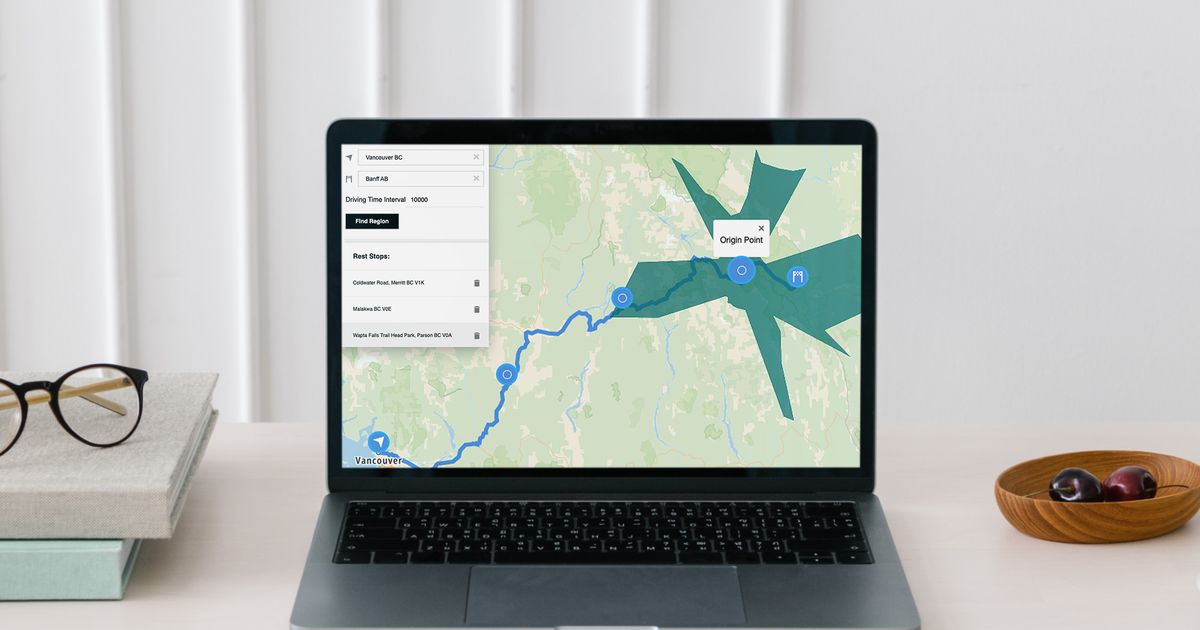 Routing Truck Rest Stops With Tomtom Maps Tomtom Developer Blog