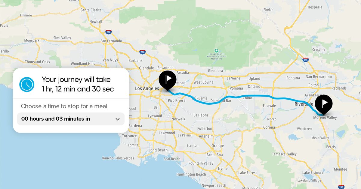 Plan Your Road Trip Menu in Advance with the TomTom Routing and Search ...