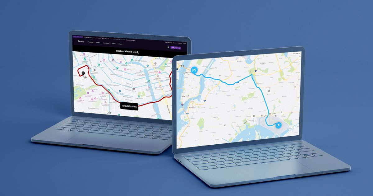 Adding Tomtom Maps To A Gatsby App Tomtom Developer Blog