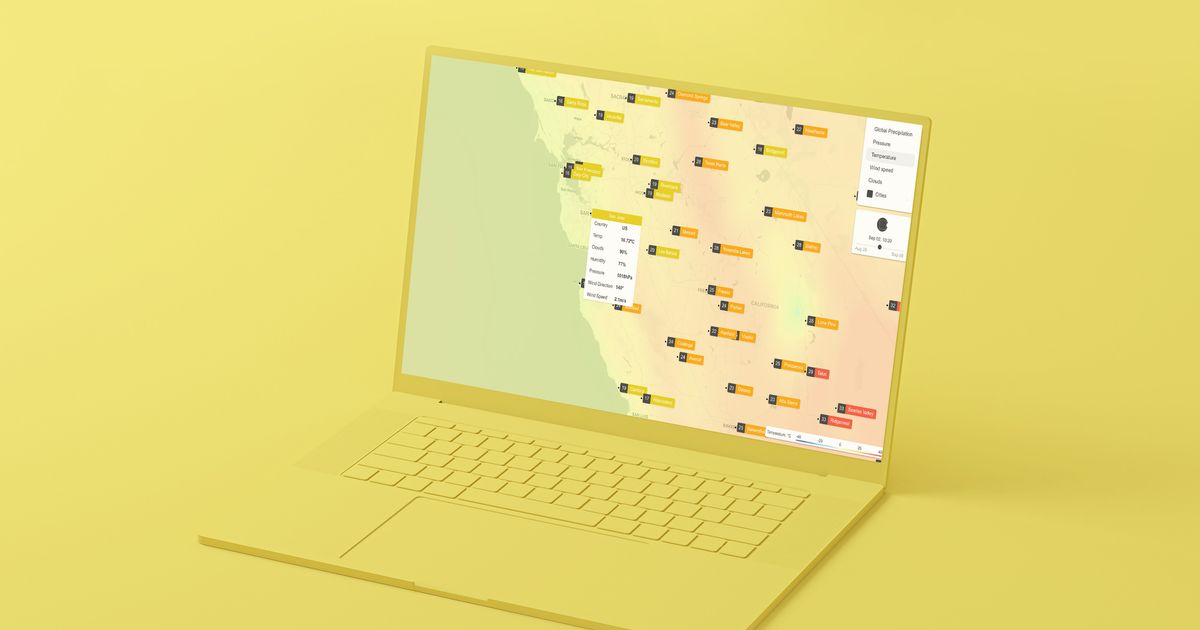 Adding OpenWeatherMap's Current Weather to TomTom Maps | TomTom Developer Blog