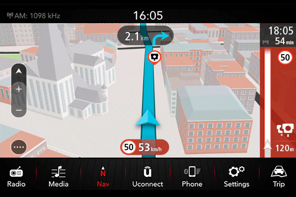 Uconnect 7 Radio Nav | TomTom